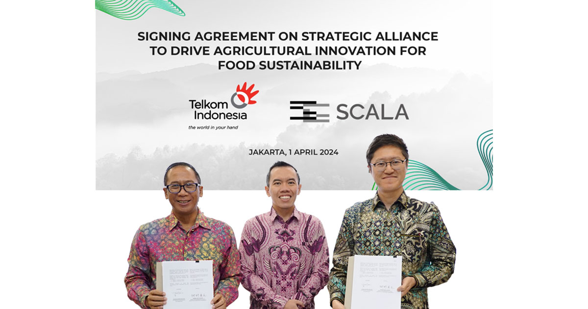 Scala Japan and Telkom Indonesia Announce Strategic Alliance to Drive Agricultural Innovation ...